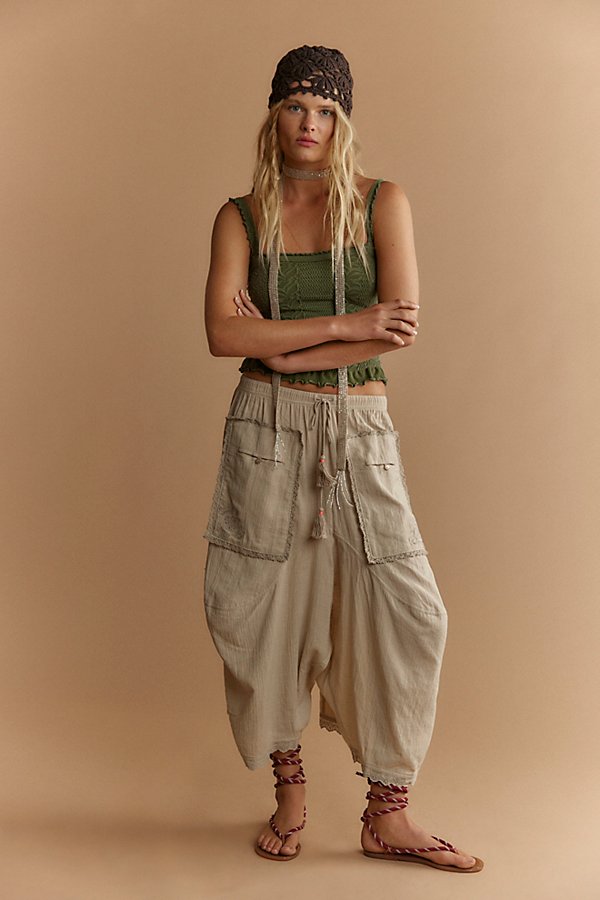 FREE PEOPLE So Soft Frill Square Neck Tank
